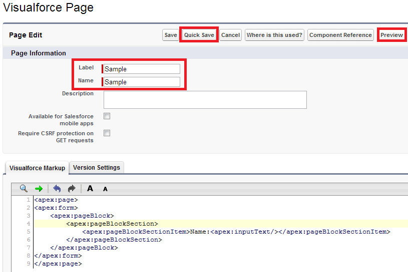 Infallibletechie How To Create And View Visualforce Page In Salesforce