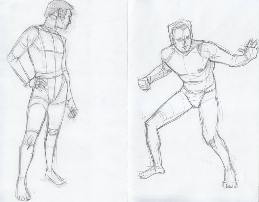 Draw Speak: Walt Reed Figures