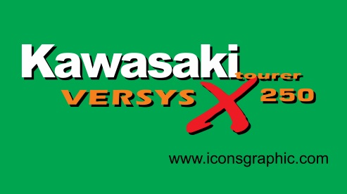 Kawasaki Versys Logo - Free Logo Vector