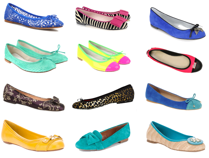 The High Heeled Brunette: Fabulously Fun Flats