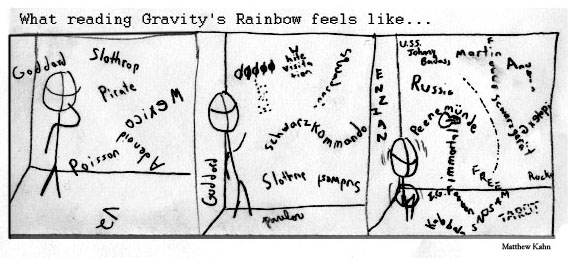 Kahn's Corner: Gravity's Rainbow Original Comic Strip
