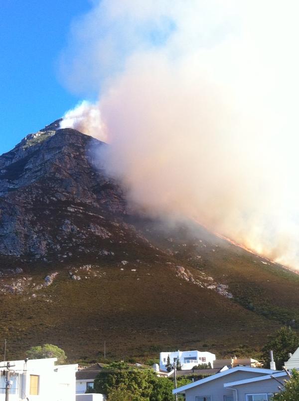 SA Weather and Disaster Observation Service: Photos: Hermanus Fire (25 ...