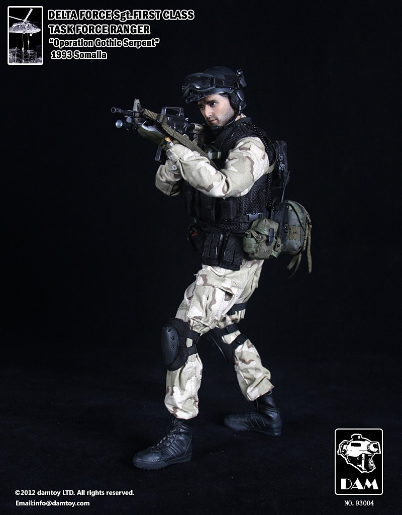 toyhaven: Incoming: DAM 1/6 Delta Force Sgt 1st Class, Task Force ...