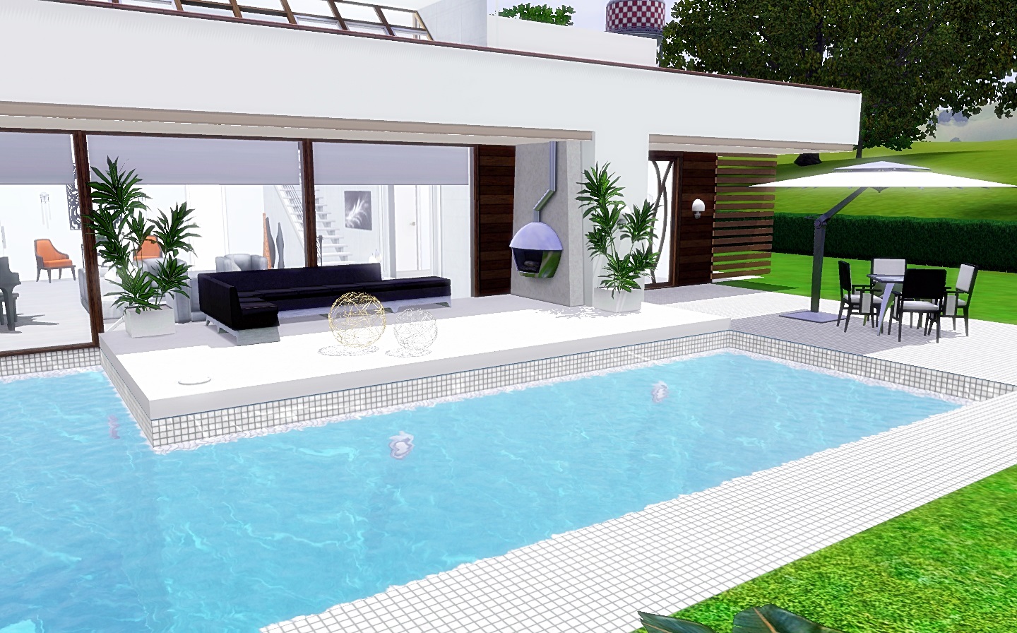 Modern Cozy - House The Sims 3 - Via Sims