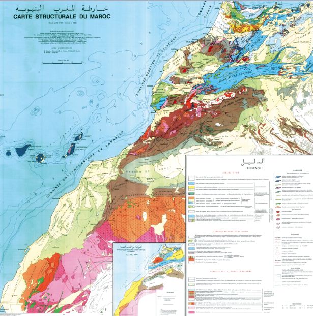 carte géologique