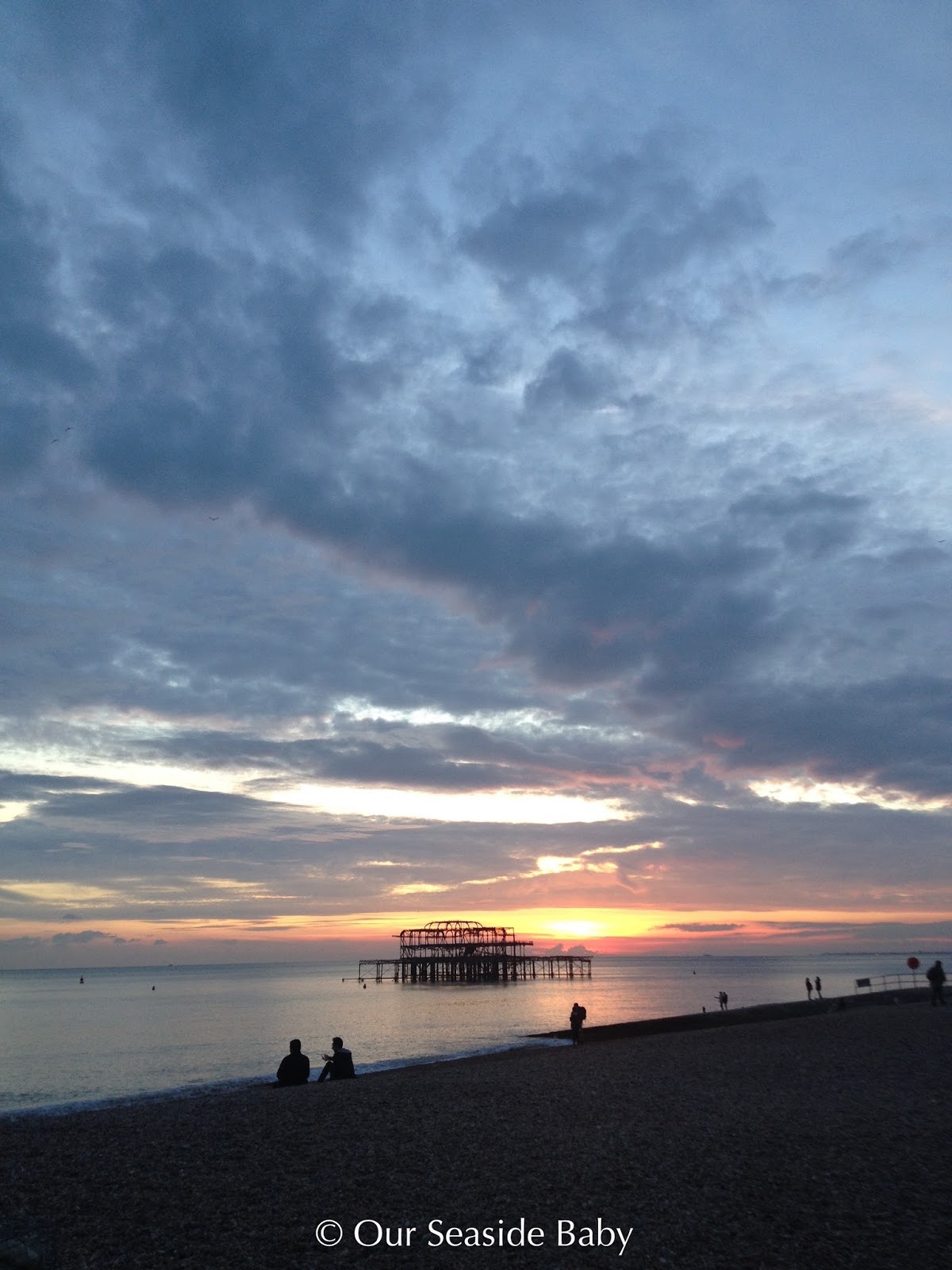 A Beautiful Brighton Sunset | Polly and Pip