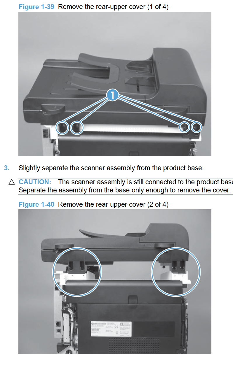 Regis [雷基士]-許英豪: [HP Laser Printer] CM1415fn Fuser repair 50.2 error