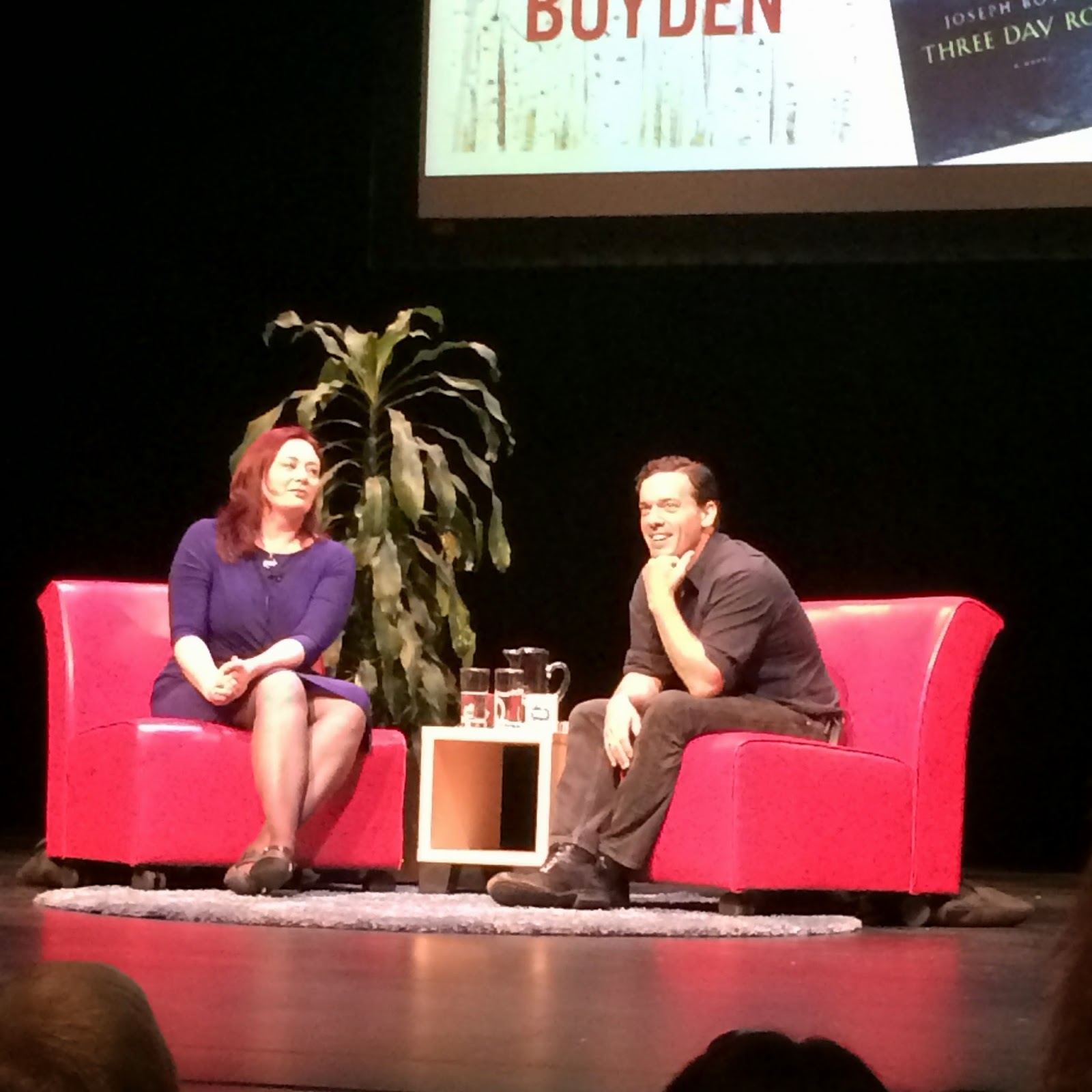 My Bookshelf: Joseph Boyden is in the House at STARFest 2014!!!