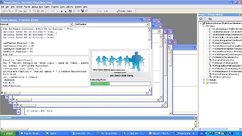 Program/Aplikasi Dengan Visual Basic | Contoh Program Dengan Visual Basic