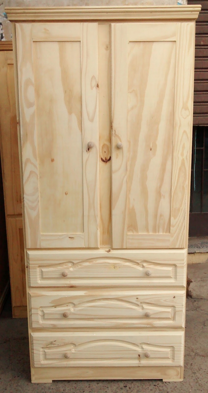 PICHON MUEBLES: ROPEROS DE MADERA