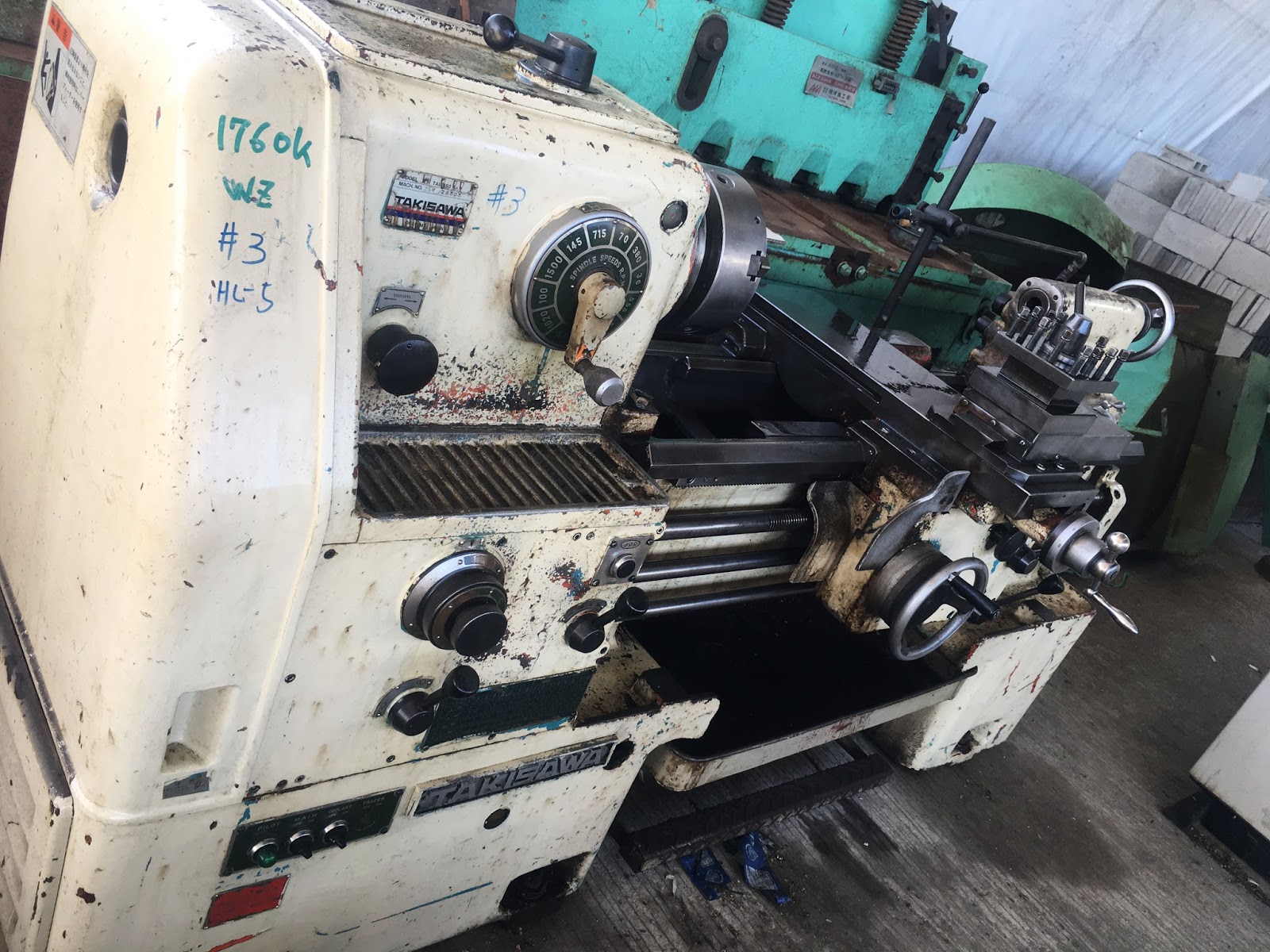 Products: takisawa lathe machine TAL 460