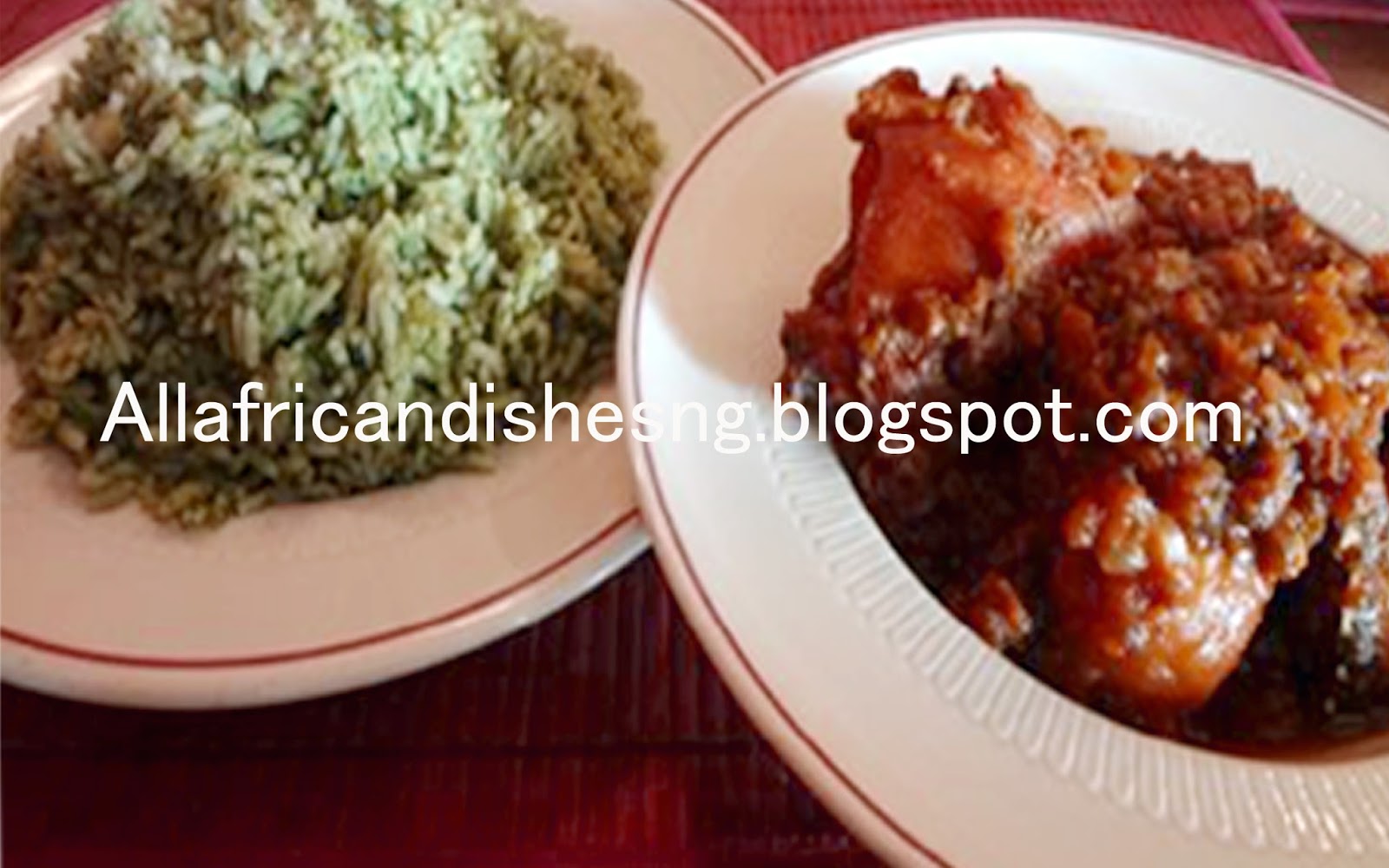 ALL AFRICAN DISHES: LIBERIAN CHUCK RICE AND GRAVY