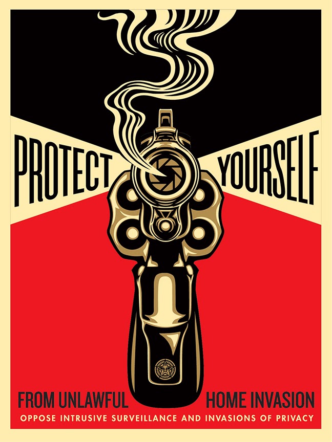 INSIDE THE ROCK POSTER FRAME BLOG: Shepard Fairey Home Invasion Print ...