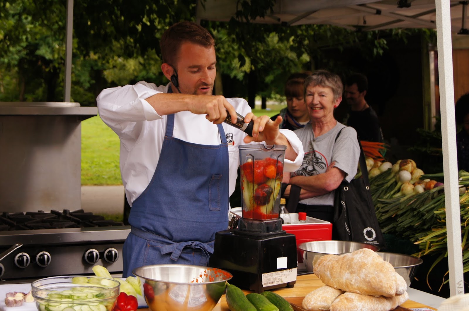 Mashed Thoughts: Chef Ned Bell at Farmers Market Kitchen
