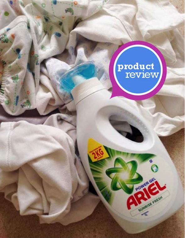 MrsMommyHolic: Product Review: Ariel Power Gel Concentrated Gel Detergent