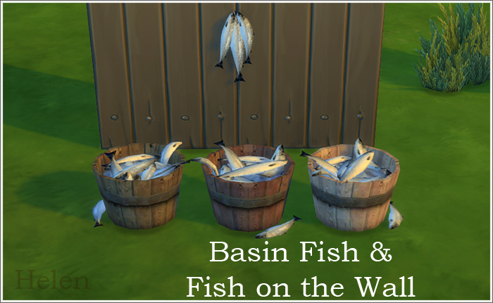 Helen-sims: TS4 Fishing set
