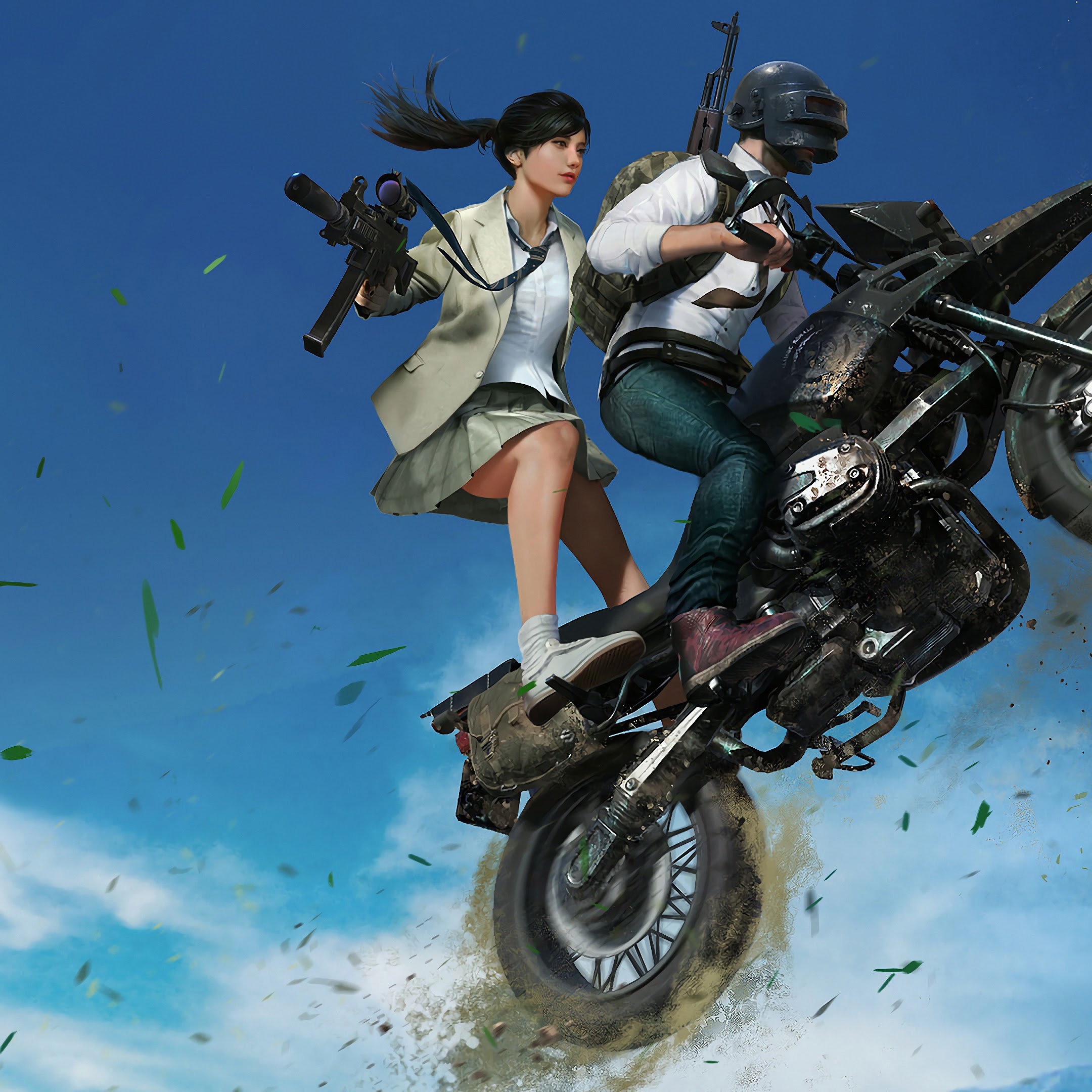 PUBG, Motorcycle, PlayerUnknown's Battlegrounds, 4K, #38 Wallpaper ...