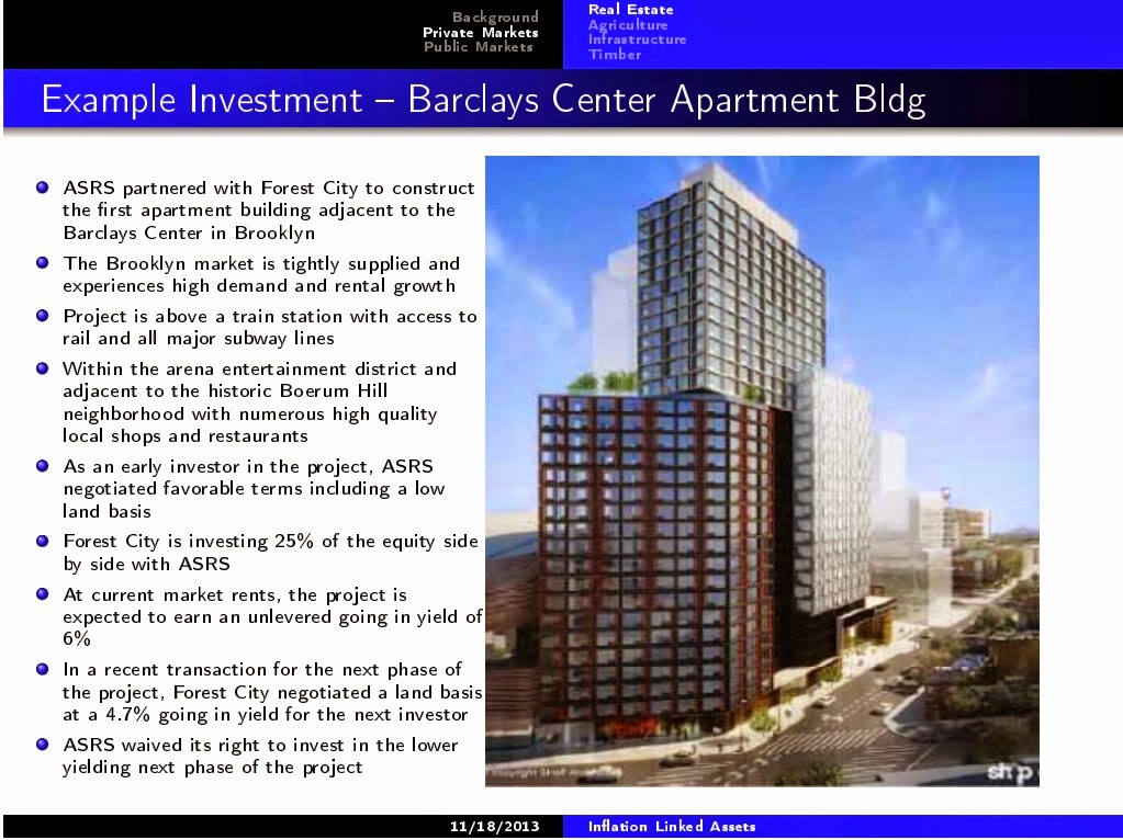 The main investor behind Atlantic Yards B2 is Arizona State Retirement System; did they evaluate ...