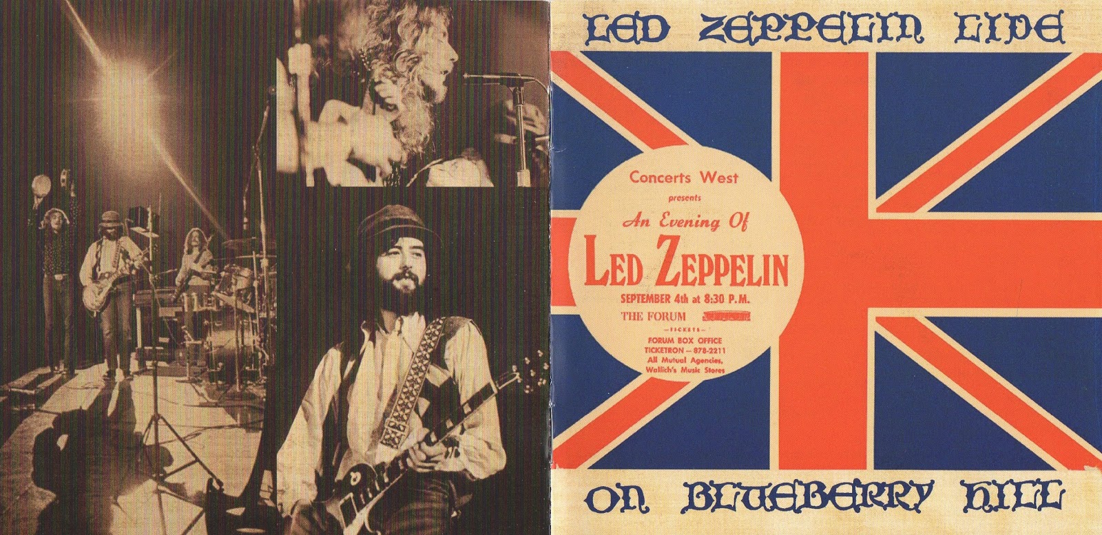 World Of BOOTLEGS: BOOTLEG : Led Zeppelin - LA Forum, Ingelwood, 4 ...
