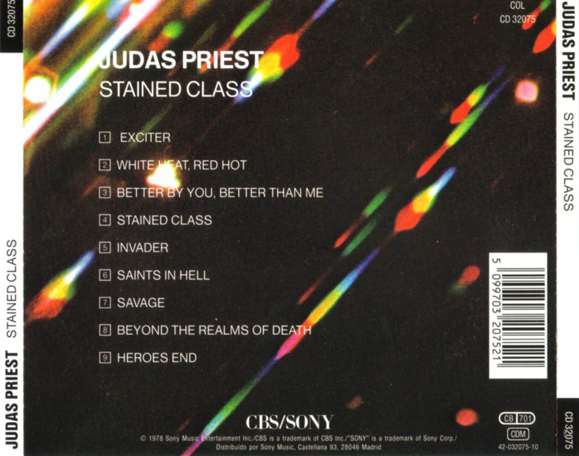 ROCK PARA TUS OIDOS: JUDAS PRIEST 1978 - STAINED CLASS (EDITION REMASTERED)