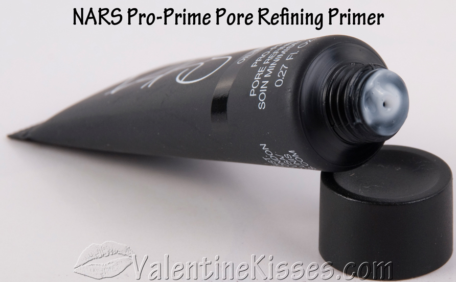Valentine Kisses: NARS Pro-Prime Pore Refining Primer (oil-free) -- swatches, pics, review
