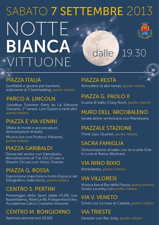 VITTUONE Notte di colore per salutare l’estate – Stataleforum