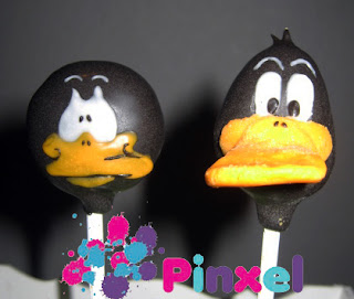 Pinxel, decoración souvenirs: Pato Lucas