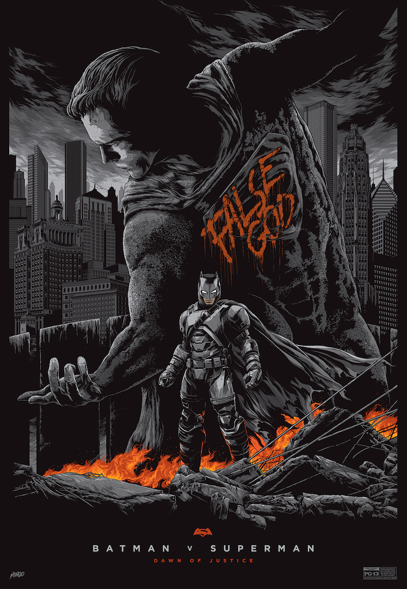 The Blot Says...: Batman v Superman: Dawn of Justice AP Screen Prints ...