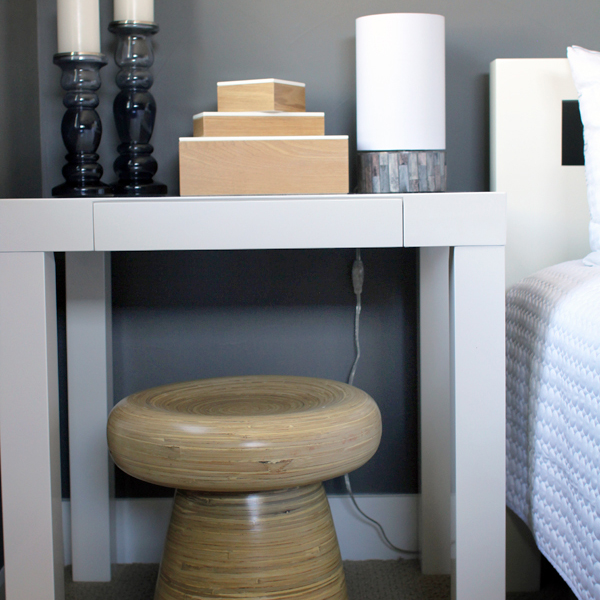 {five minute friday} An Easy Trick to Hide Lamp Cords | Blue i Style ...