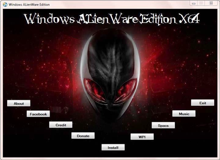 Windows alienware