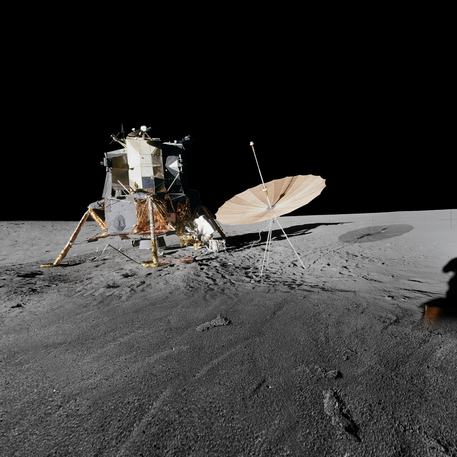 Virtual tour photographer boldly going...Apollo 12