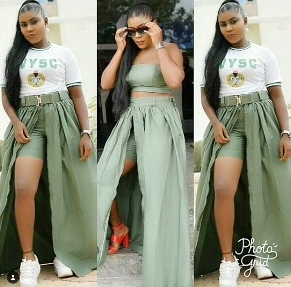 Corps Member Recreates NYSC Uniform For Her Birthday Photo Shoot - FOW ...