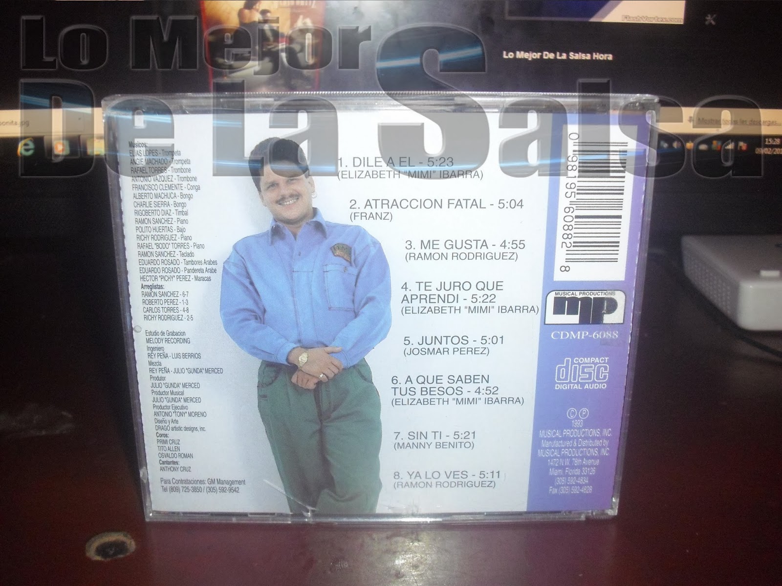 Lo Mejor de La salsa: Anthony Cruz - Para Ti... - 1992