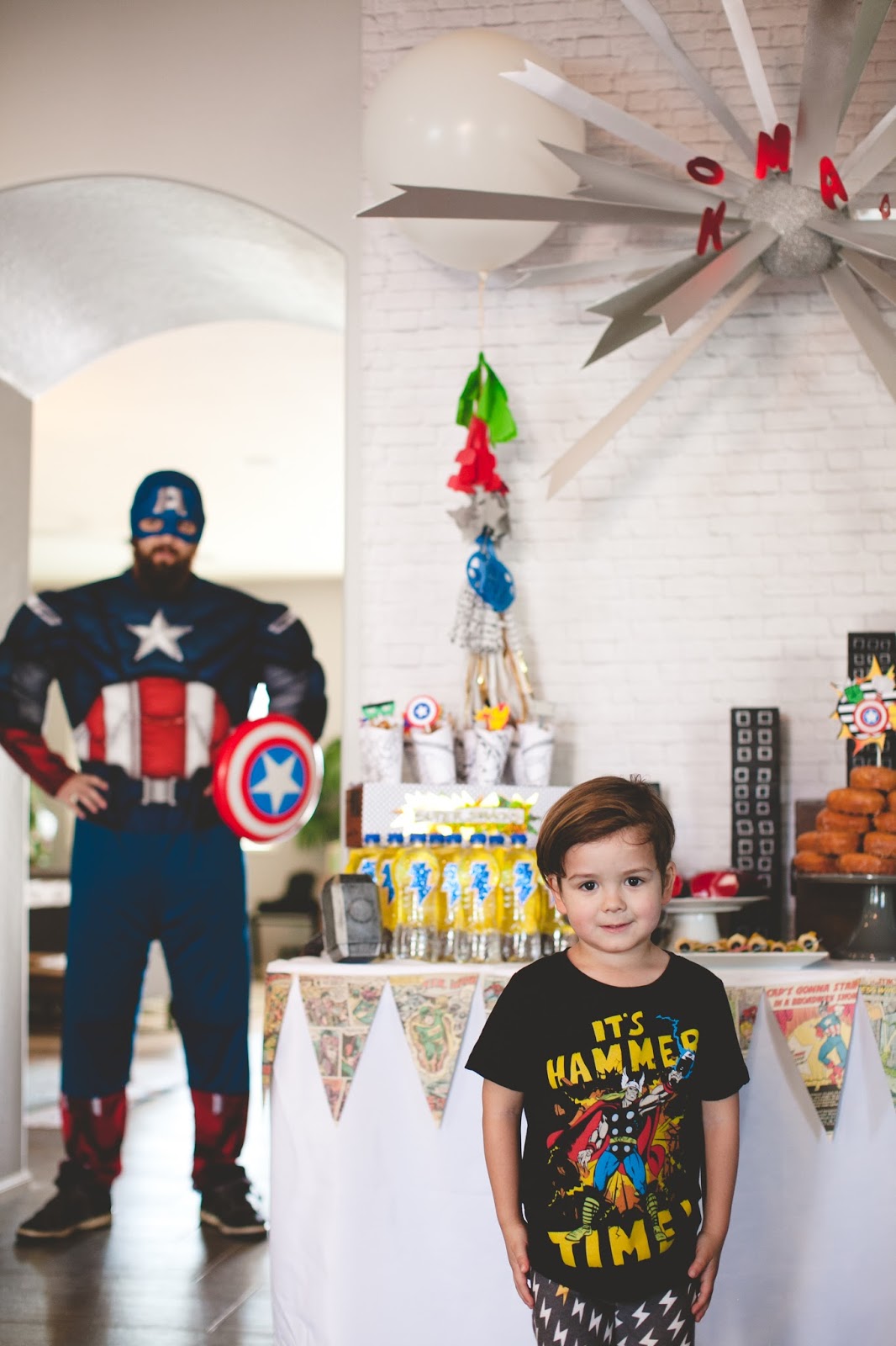 Party Bash Creations: Avenger Marvel Birthday Party