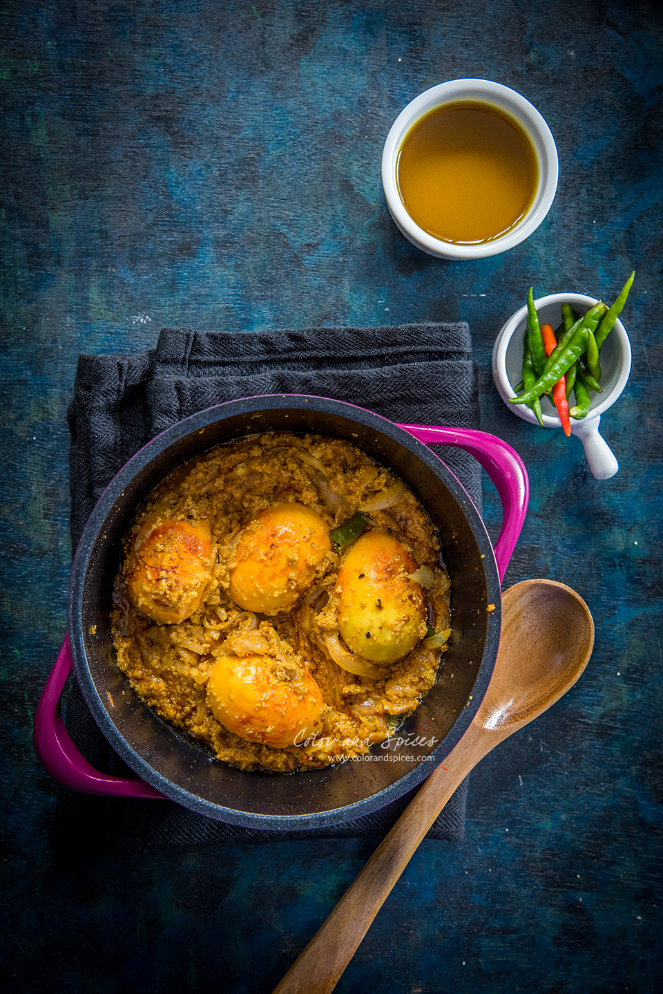 Color and Spices: Dim Posto...(egg with poppy seed paste)