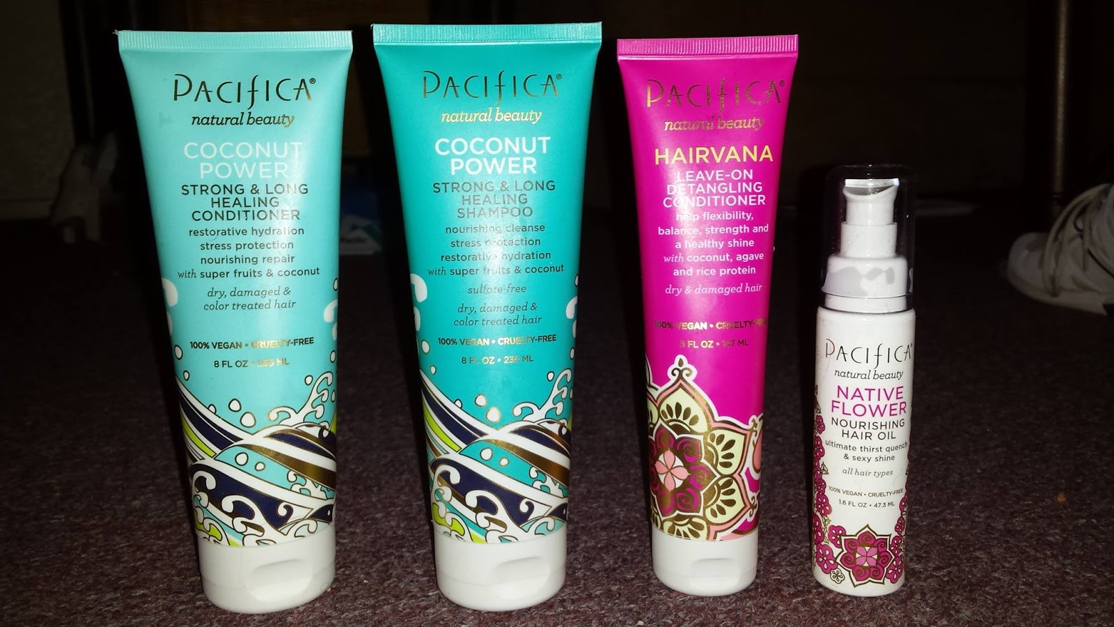 Your first impression: Pacifica's Natural Beauty Hair Collection!!!!