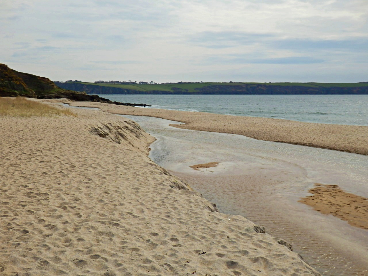 Mike's Cornwall: Walking Along the Beach at Carlyon Bay, Cornwall