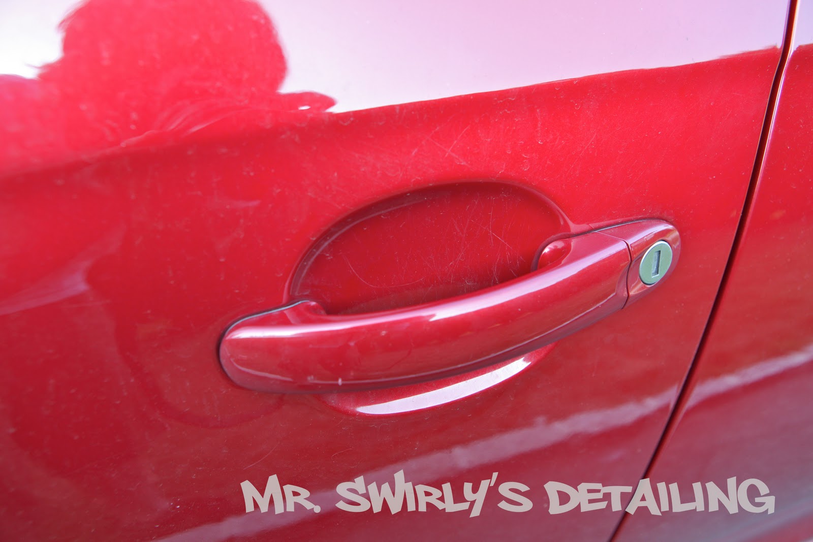 Mr. Swirly's Detailing: 2006 Maroon VW Jetta
