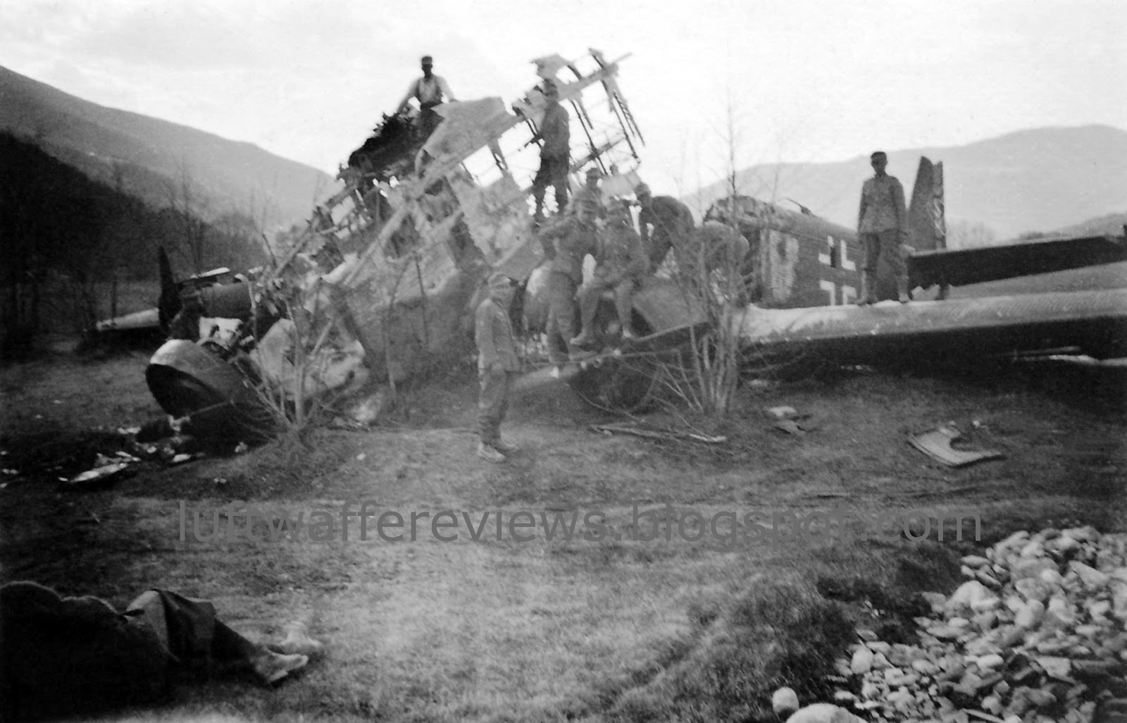 German Aviation, 1919-1945: Notes and Reviews: Junkers Ju 52/3m Wrecks ...