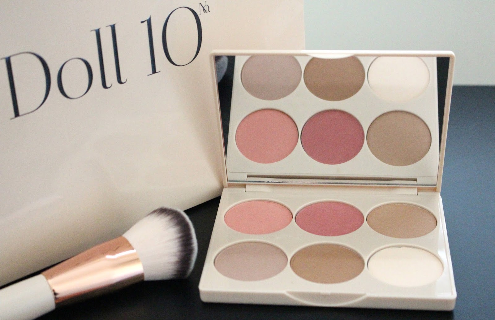 Doll 10 Cheek To Chic Blush & Contour Palette Review | A Very Sweet Blog