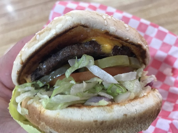 TRIANGLE BURGERS DRIVE IN--Fresno's vintage burger joint is a jewel