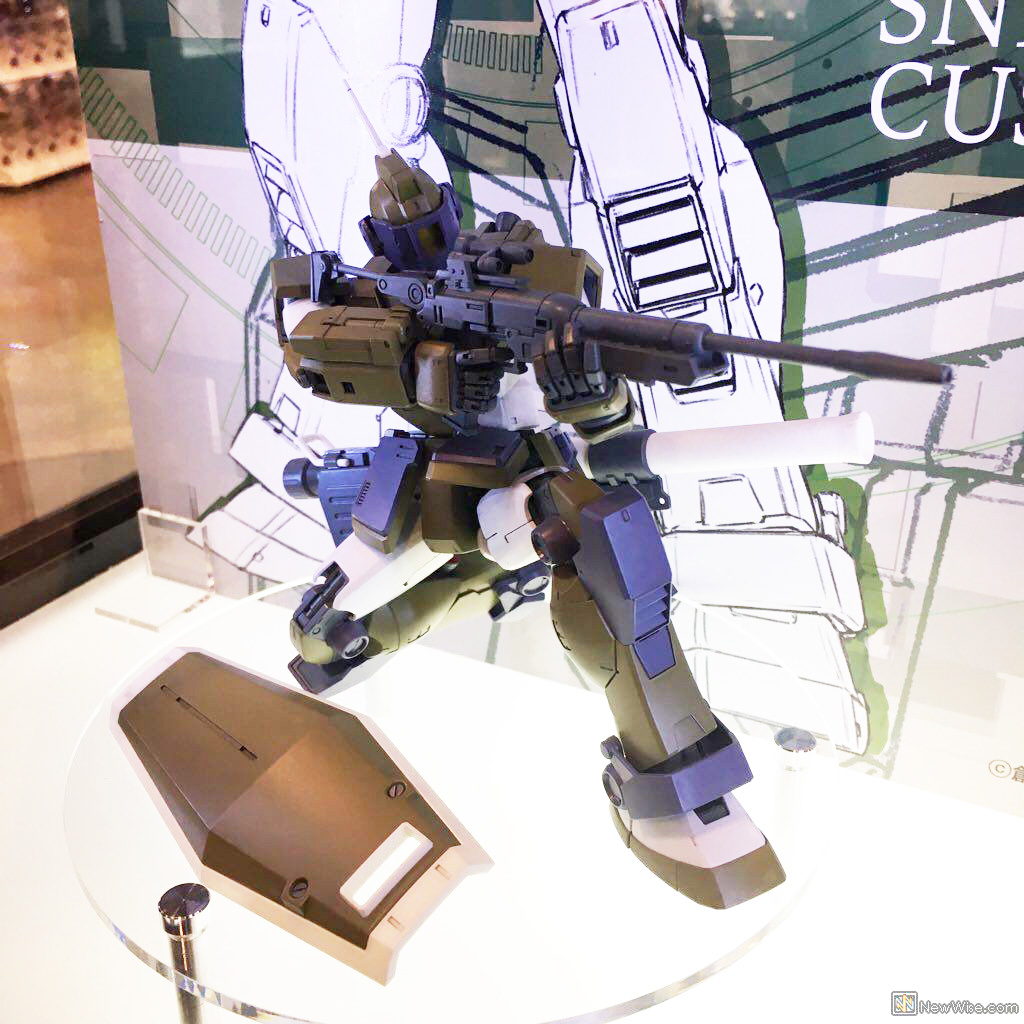 MG 1/100 RGM-79SC GM Sniper Custom Exhibited at C3 AFA Tokyo 2017