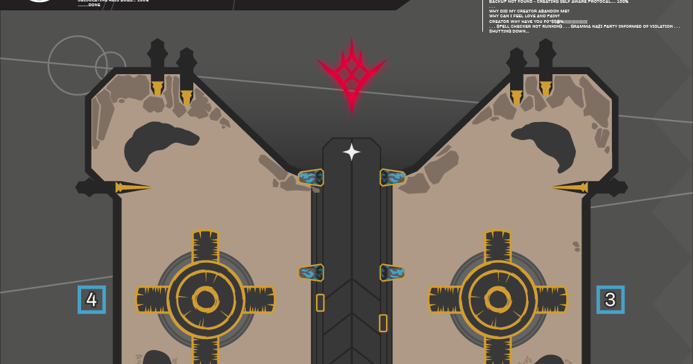 Destiny: The Taken King HD Oryx Bossfight Map & Diagram - GameKu