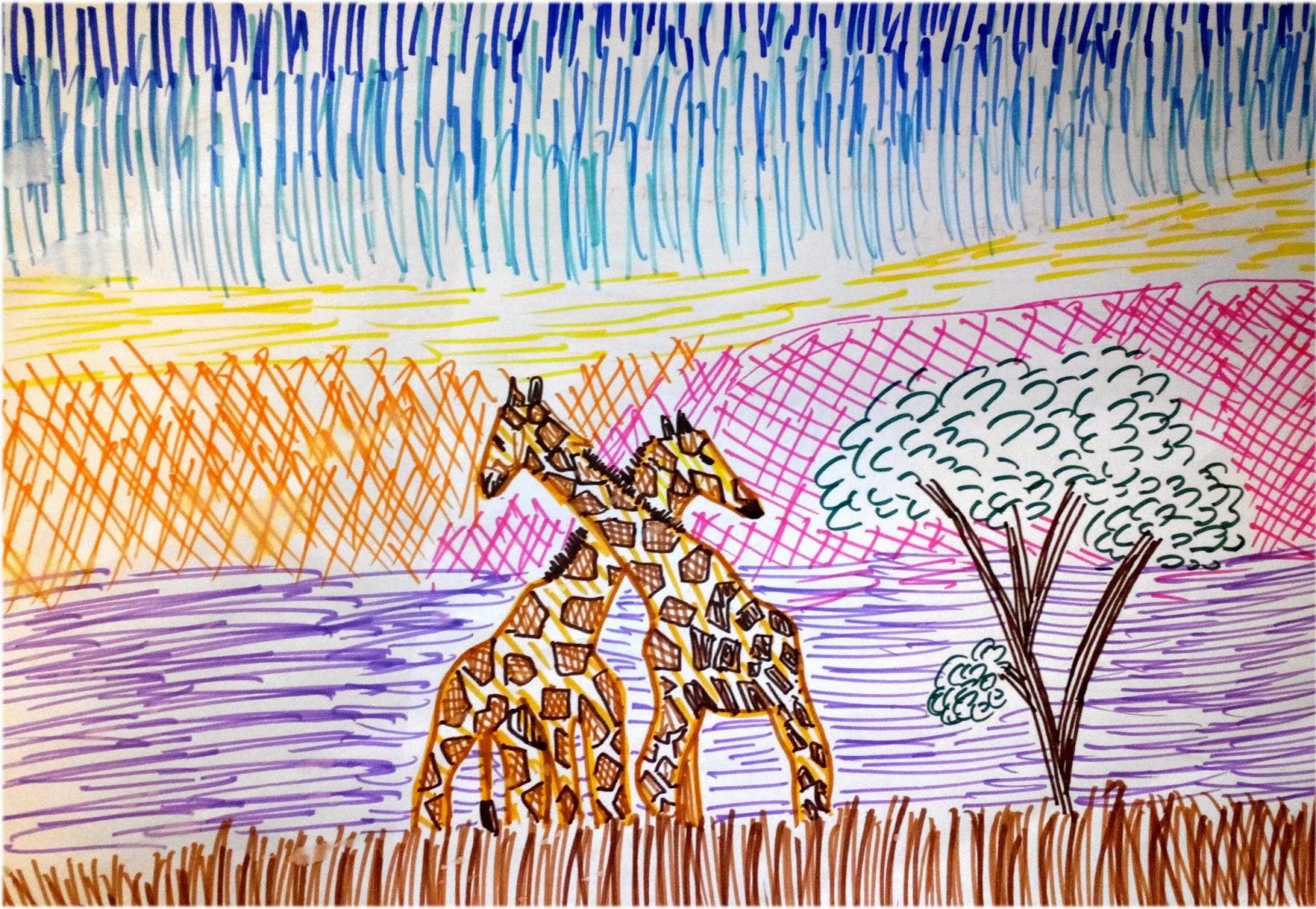 Galería de Arte Alhucema: Rayonismo. 3º ESO B