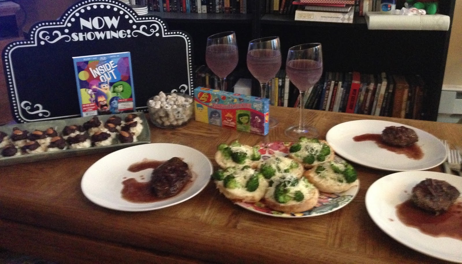 Reel Fancy Dinners: Inside Out Dinner