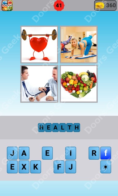 The New: 4 Pic 1 Word Level 41 Answer ~ Doors Geek