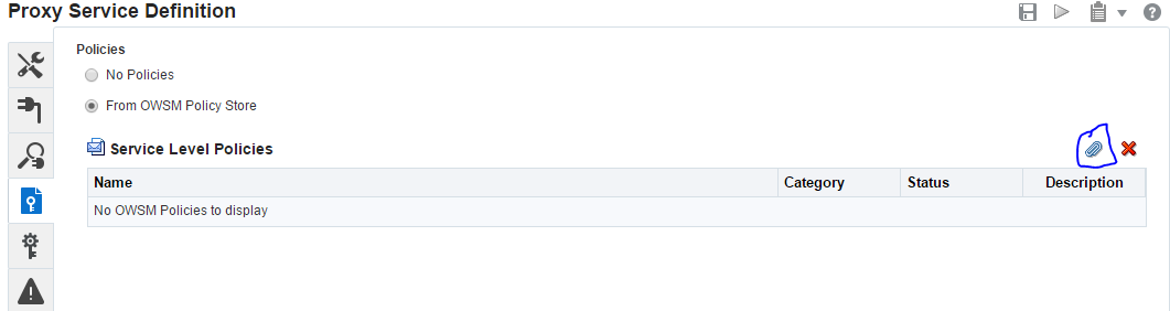 Middleware World: Securing OSB Proxy Service using OWSM : Simple guide