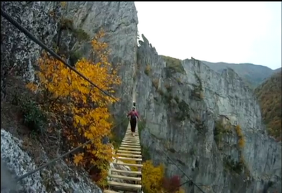 A Via What?! - Nelson Rocks Outdoor Center's Via Ferrata in West ...