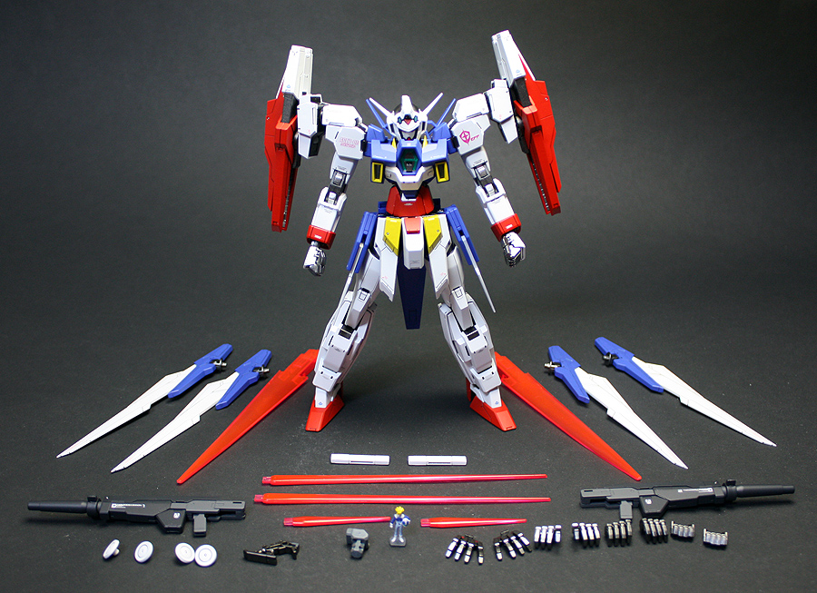 GUNDAM GUY: MG 1/100 Gundam AGE-2 Double Bullet - Painted Build