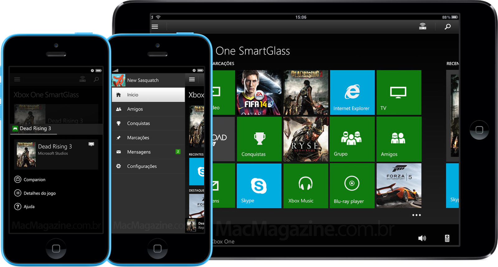 Gameando - Games e Tutoriais: Atualização do SmartGlass permite ...